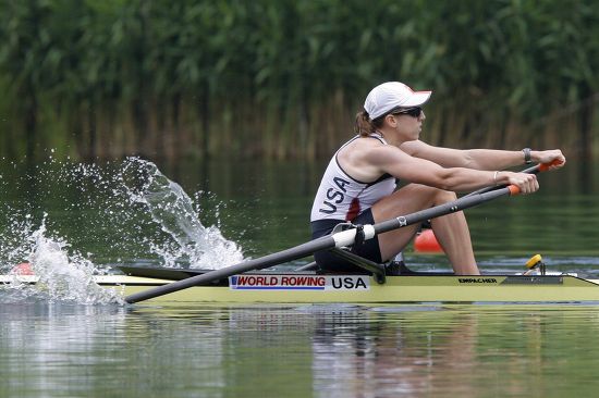 Michelle Guerette Usa Rows Womens Single Editorial Stock Photo - Stock ...