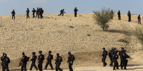Israeli Riot Police Leave Site Demolition Editorial Stock Photo - Stock ...