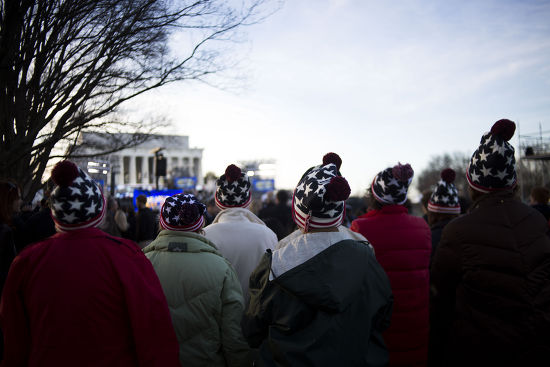 Attendees Seen During 58th Presidential Inauguration Editorial Stock ...