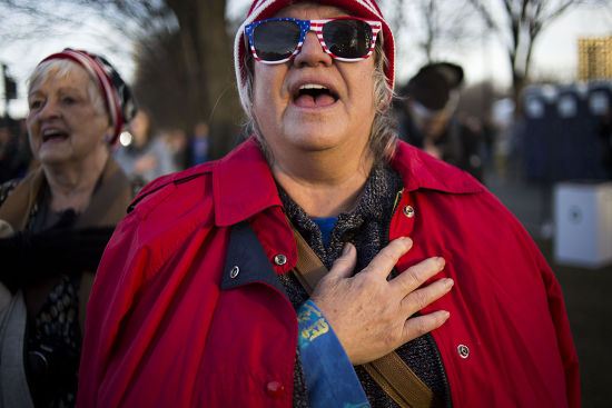 Attendees Seen During 58th Presidential Inauguration Editorial Stock ...