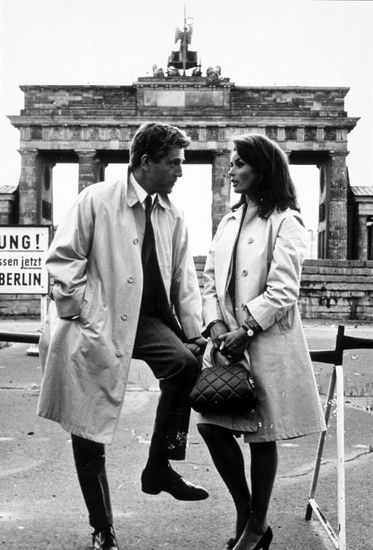 Senta Berger George Segal Quiller Memorandum Editorial Stock Photo ...