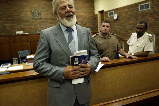 Afrikaner Weestandsbeweging Awb Leader Eugene Terreblanche Editorial ...