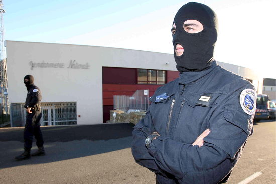 Policemen Secure Area Front Police Station Editorial Stock Photo ...