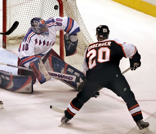 New York Rangers Goalie Kevin Weekes Editorial Stock Photo - Stock ...