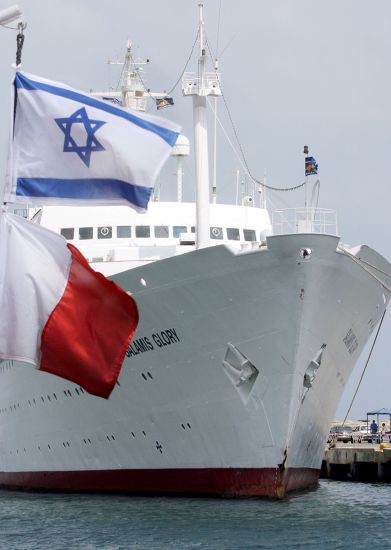 Cypriot Cruise Ship Salamis Glory Seen Editorial Stock Photo - Stock ...