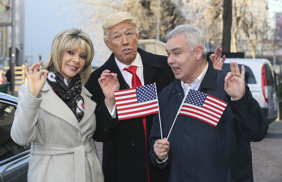 Donald Trump Mike Osman Eamonn Holmes Editorial Stock Photo - Stock ...