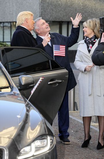 Donald Trump Mike Osman Eamonn Holmes Editorial Stock Photo - Stock ...