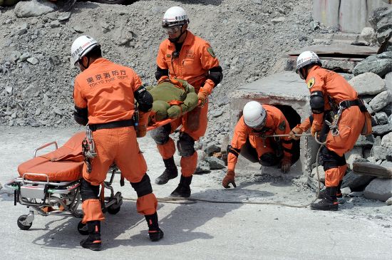 Japanese Crew Members Tokyo Fire Departments Editorial Stock Photo ...