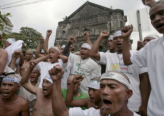 Filipino Farmers Task Force Mapalad Tfm Editorial Stock Photo - Stock ...