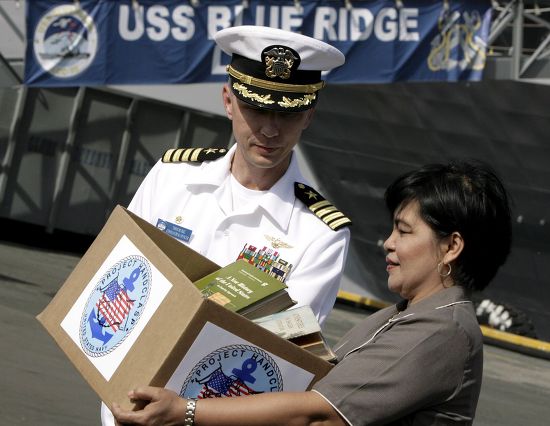 Uss Blue Ridge Commanding Officer Captain Editorial Stock Photo - Stock ...
