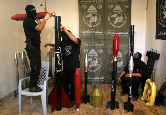 Masked Militant Popular Resistance Committee Carries Editorial Stock ...