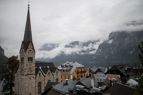 General View Austrian Unesco World Heritage Editorial Stock Photo ...