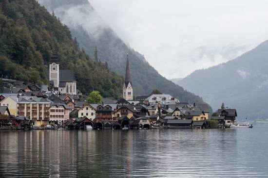 General View Austrian Unesco World Heritage Editorial Stock Photo ...