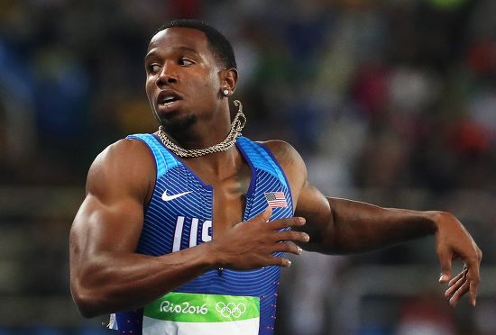 Gil Roberts Usa Reacts After Competing Editorial Stock Photo - Stock ...