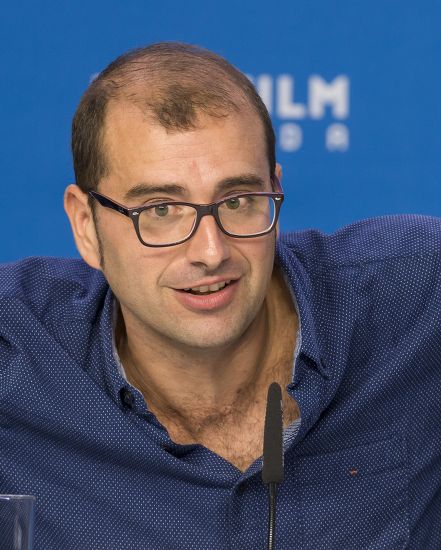 Spanish Director Paco Cabezas Attends Press Editorial Stock Photo ...