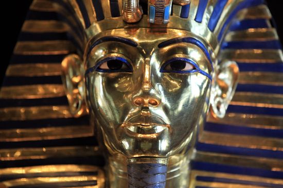 General View Golden Mask King Tutankhamun Editorial Stock Photo - Stock ...