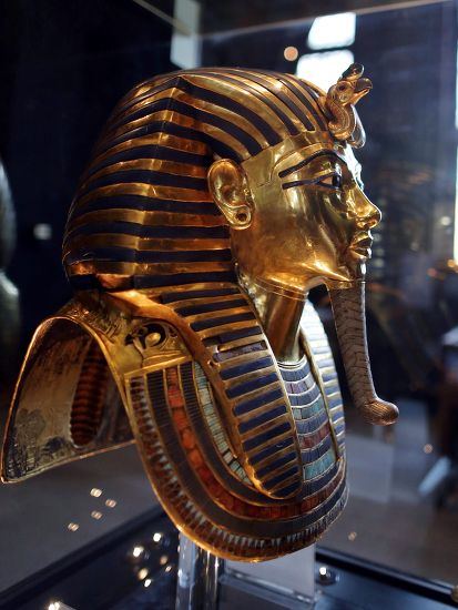 General View Golden Mask King Tutankhamun Editorial Stock Photo - Stock ...