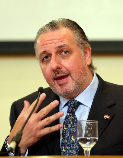 British Egyptologist Nicholas Reeves R Speaks Editorial Stock Photo ...