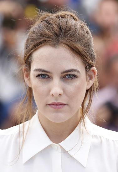 Us Actress Riley Keough Poses During Editorial Stock Photo - Stock ...
