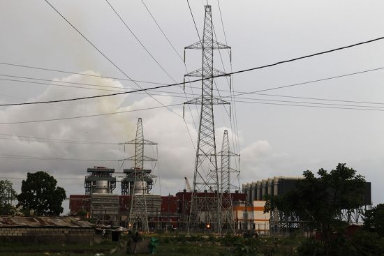 General View Power Plant Azito Yopougon Editorial Stock Photo - Stock ...