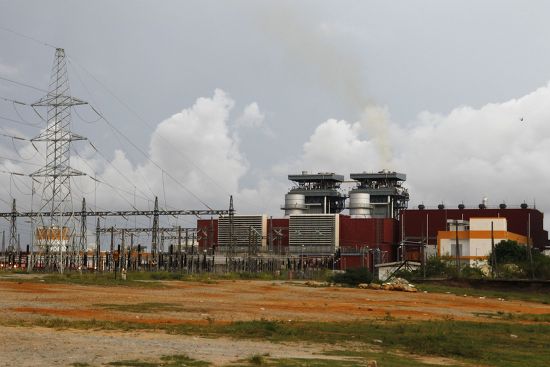 General View Power Plant Azito Yopougon Editorial Stock Photo - Stock ...
