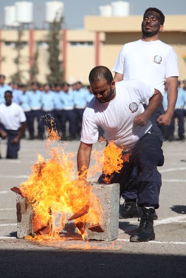 New Libyan Police Officers Present Their Editorial Stock Photo - Stock ...