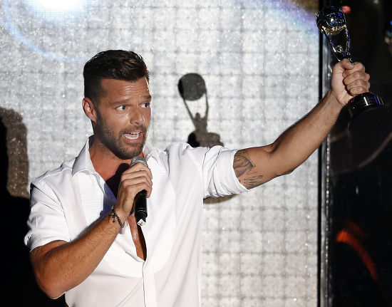 Puerto Rican Singer Ricky Martin Speaks Editorial Stock Photo - Stock ...