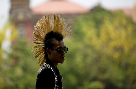 Myanmar Punk Arrives Thingyan Water Festival Editorial Stock Photo ...