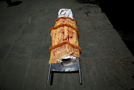 Body Young Man Who Perished Victim Editorial Stock Photo - Stock Image ...