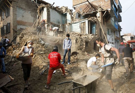 Volunteers Usa Disaster Relief Organisation All Editorial Stock Photo ...