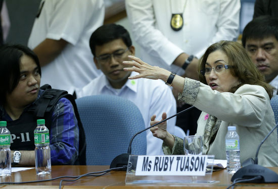 Filipino Ruby Tuason R Speaks Whistleblower Editorial Stock Photo ...