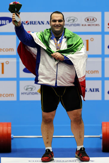 Behdad Salimikordasiabi Iran Celebrates On Podium Editorial Stock Photo ...