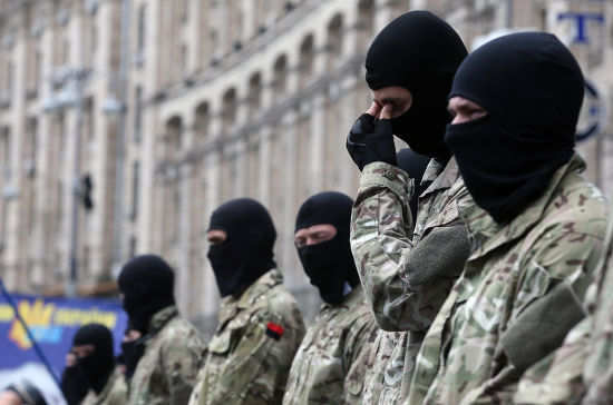 Activists Maidan Selfdefense Right Sector Ultranationalist Editorial ...