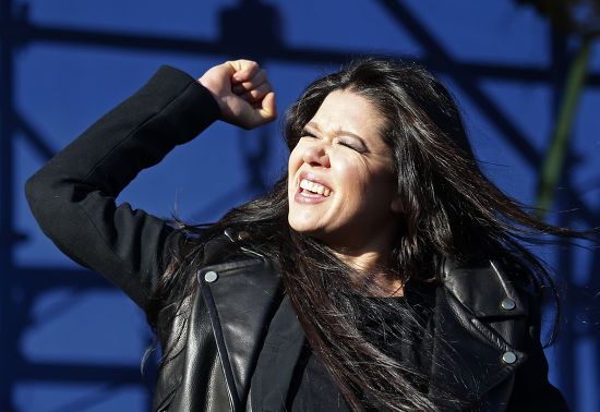 Ukrainian Singer Winner Eurovision 2004 Ruslana Editorial Stock Photo ...