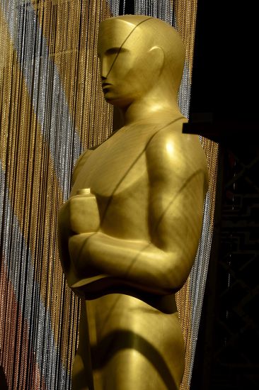Oscar Stands Outside Dolby Theatre During Editorial Stock Photo - Stock ...
