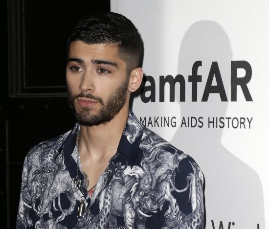 British Singer Zayn Malik Attends Amfar Editorial Stock Photo - Stock ...