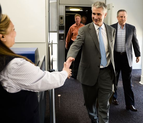 United Airlines Ceo Jeff Smisek 2r Editorial Stock Photo - Stock Image ...