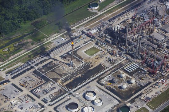 General View Williams Olefins Chemical Plant Editorial Stock Photo ...