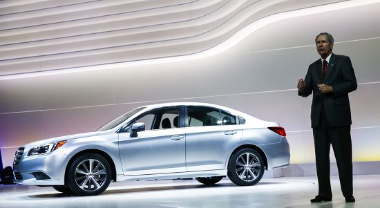 Subaru America President Tom Doll Introduces Editorial Stock Photo ...