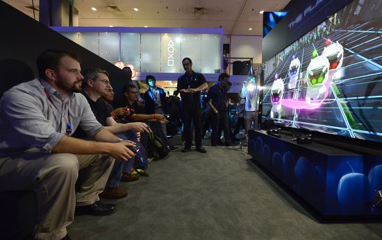 Gamers Compete Against Each Other They Editorial Stock Photo Stock