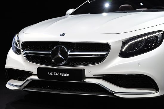 Mercedesbenz Amg 363 Cabriolet Presented 2015 Editorial Stock Photo ...
