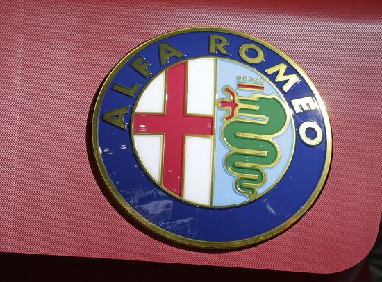 Alpha Romeo Logo Seen On Display Editorial Stock Photo - Stock Image ...