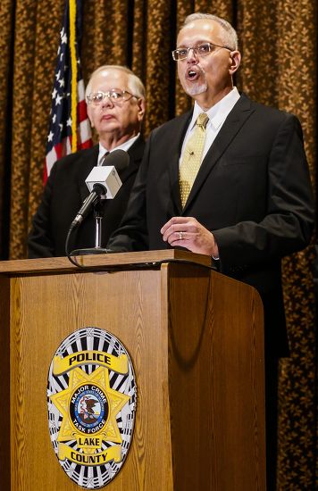 Lake County Coroner Dr Thomas Rudd Editorial Stock Photo - Stock Image ...