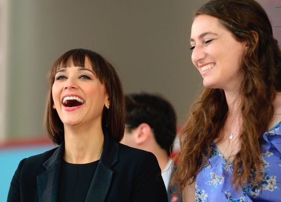Actress Harvard Alumna Rashida Jones L Editorial Stock Photo - Stock ...