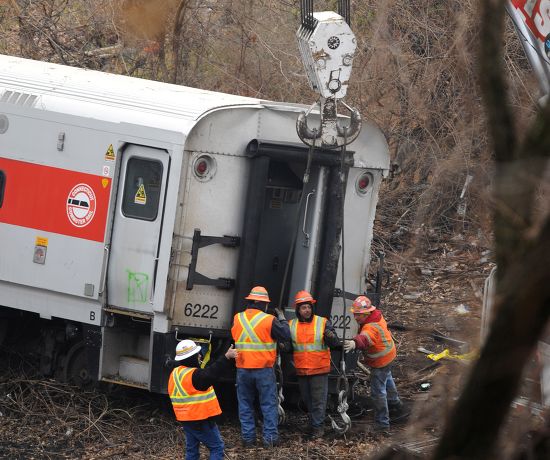 Metropolitan Transportation Authority Mta Track Workers Editorial Stock ...