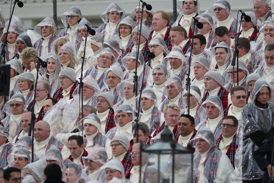 Members Mormon Tabernacle Choir Their Seats Editorial Stock Photo ...