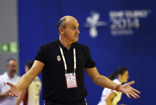 Serbias Head Coach Sasa Boskovic Reacts Editorial Stock Photo - Stock ...