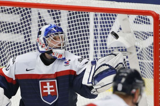 Goalkeeper Jan Laco Slovakia Action During Editorial Stock Photo ...