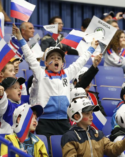 Young Supporter Russia Cheers On Team Editorial Stock Photo - Stock ...