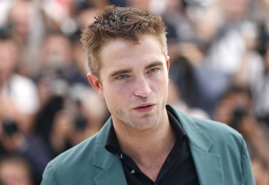 British Actor Robert Pattinson Poses During Editorial Stock Photo ...